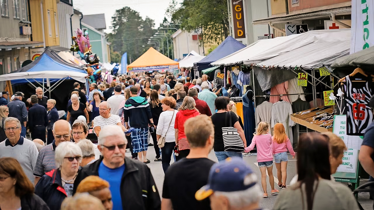 Nordmalings Marknad 2026 | 24-25 Juli | Folkfesten i Nordmaling